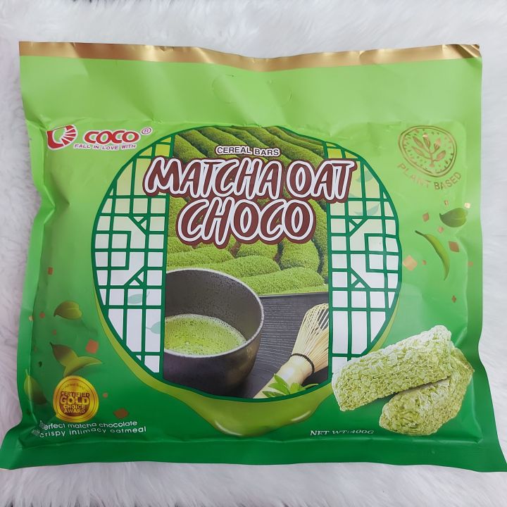 Coco Matcha Oat Bars/Oat Choco/Strawberry Cereals 400g | Lazada PH