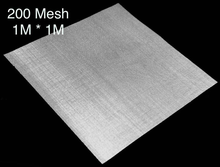 200 mesh Stainless Steel Wire Mesh SS 304 Netting SS304 Fine Filter ...