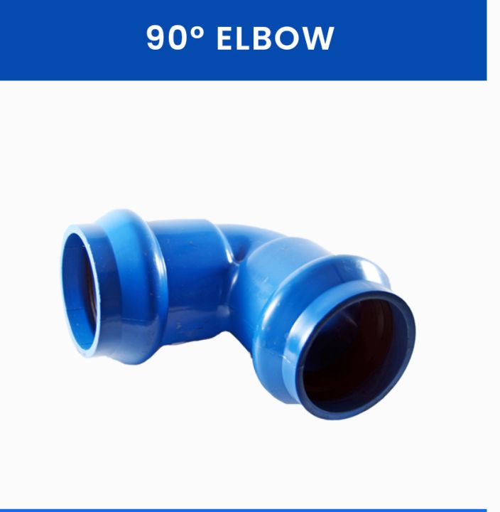 ERA UPVC PRESSURIZED ELBOW X 90° WITH RUBBER | Lazada PH