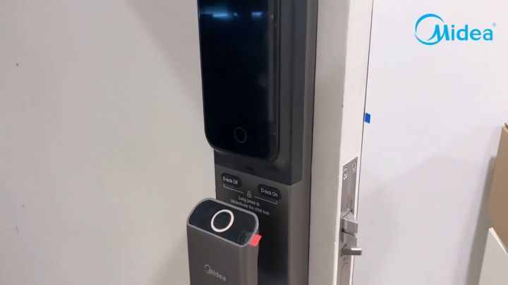 Smart Door Lock Midea รุ่น BF 520 Plus สมาร์ทล็อค ล็อคอิเล็กทรอนิกส์ ...