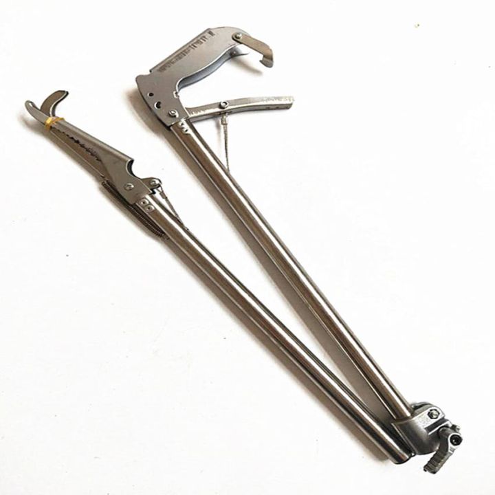 150/120cm Penjepit Tongkat Ular Alat Penangkap Ular Panjang Stainless ...