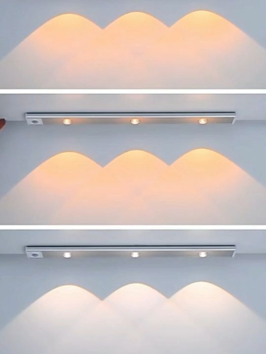 Tricolor Cat Eye Light for Kitchen Bedroom Strip LED Desk Lamp USB ...