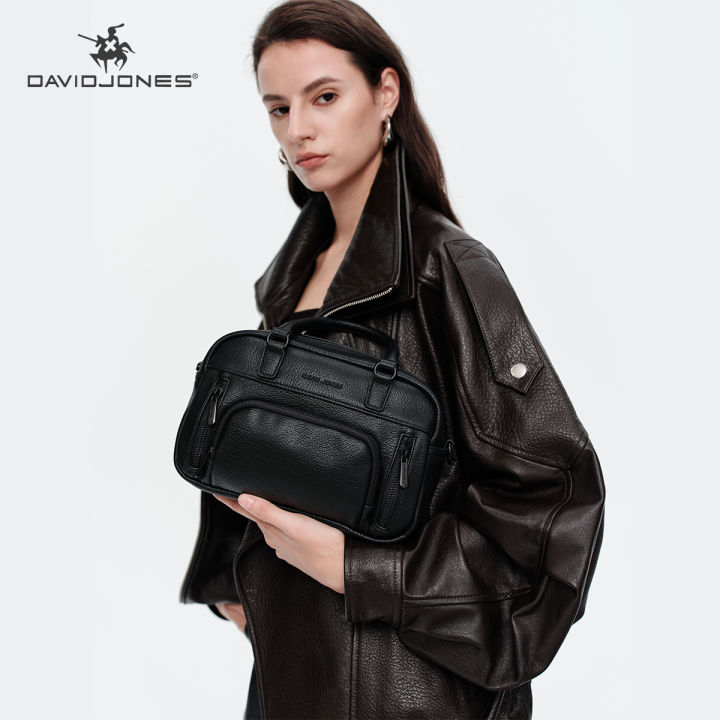 David Jones Paris Colette กระเป๋าผู้หญิง หนัง PU ลายเม็ดใหญ่ เนื้อนุ่ม ...