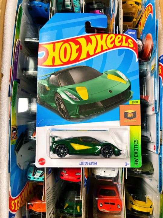 Xe Mô Hình Hot Wheels tỉ lệ 1:64 "Lotus Evija" (Moss Green/Xanh Rêu ...
