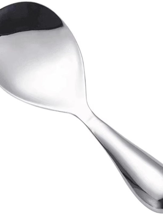 Extra Thick 316 Stainless Steel Rice Spoon Home Use Cooking Utensil Non ...