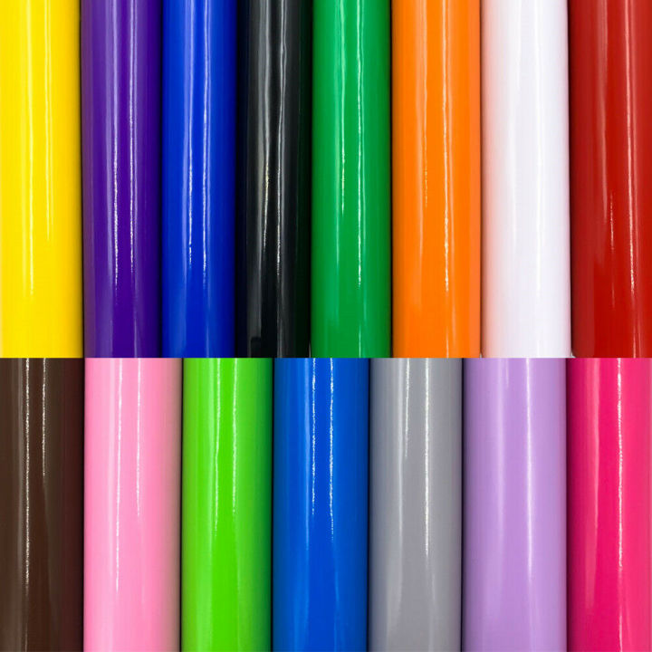 Glossy Self Adhesive Vinyl Premium Craft cut Film for Outdoor Decor ...