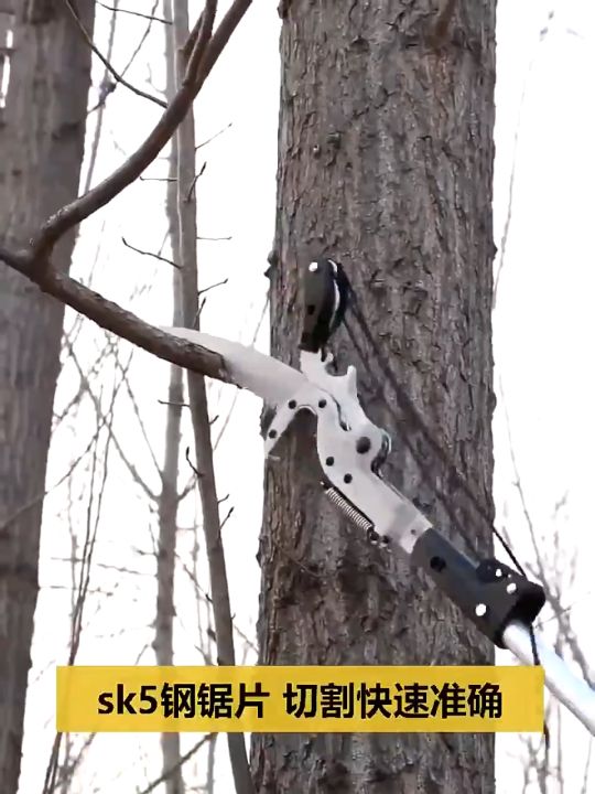 8.5 Meters telescopic High altitude pruning saw high branch shears saw ...