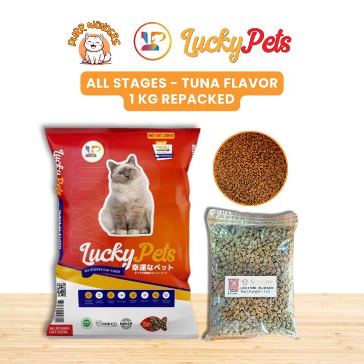 Lucky Pets Cat Food All Stages Repacked 1 Kg | Lazada PH