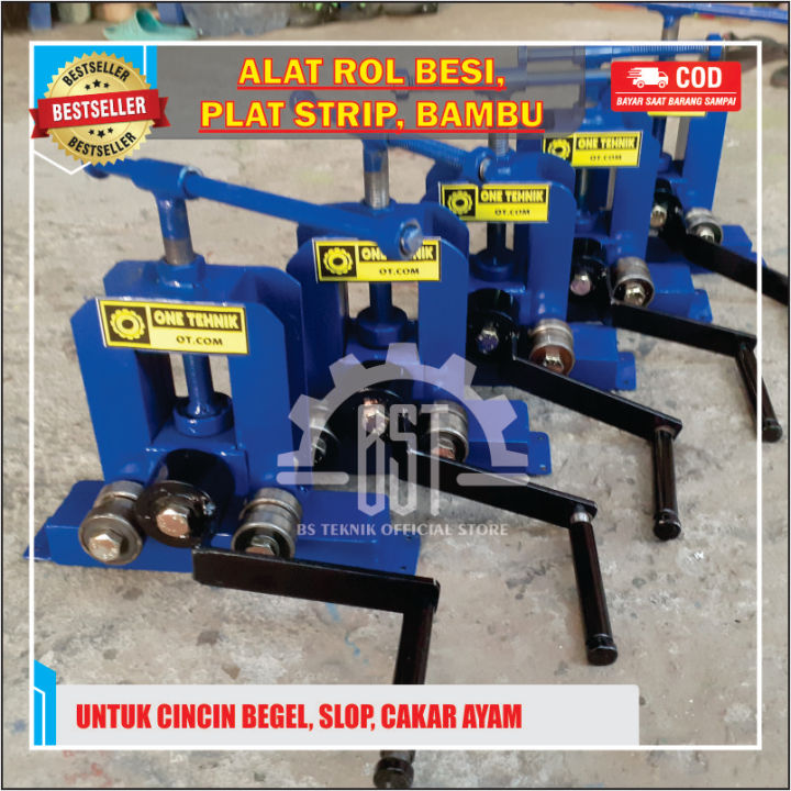 (TERLARIS)Alat Roll Besi Rol Strip Plat Rol besi ulir besi nako Rol ...