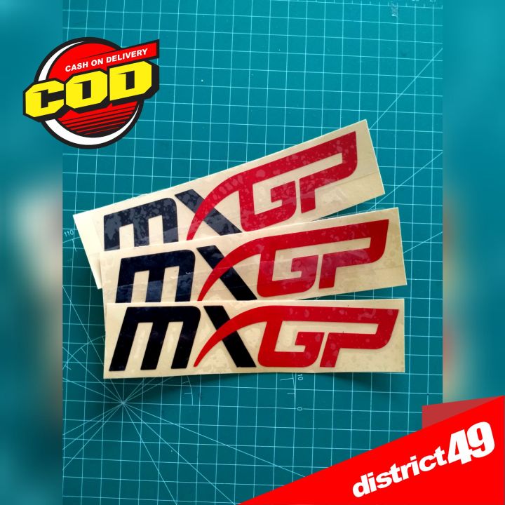 Sticker cutting MXGP - Cutting sticker MXGP - Sticker MXGP - Sticker ...