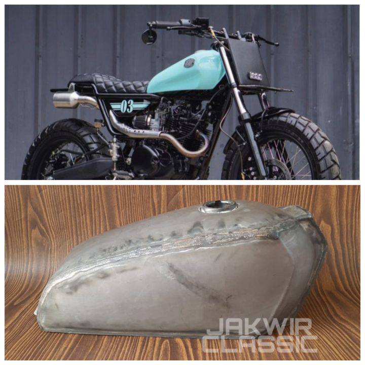 Tangki japstyle tangki custom model Elsinore Trail Jadul scrambler ...