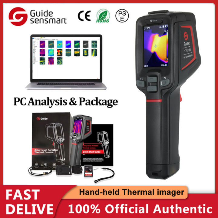 【100% Genuine】Guide T120 Thermal Camera Infrared Thermal Imager for ...
