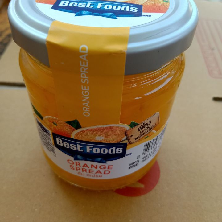 แยม เบสท์ฟู้ด Best Foods รสผิวส้ม ORANGE SPREAD น้ำหนัก 160 กรัม | Lazada.co.th