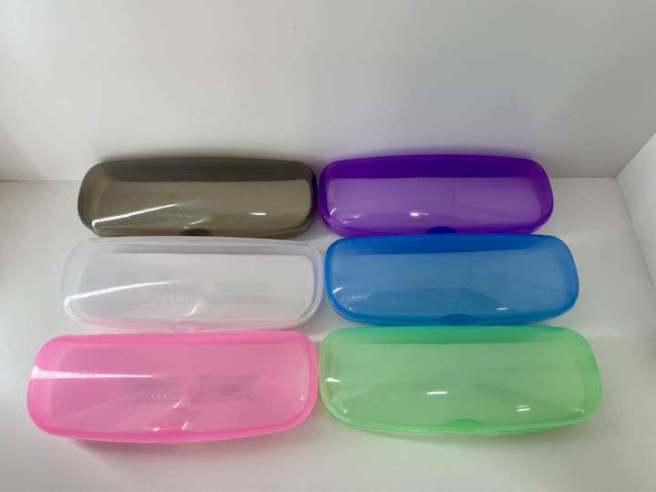 (SG Ready Stock) Semi-transparent Spectacle Case with spectacle cloth ...