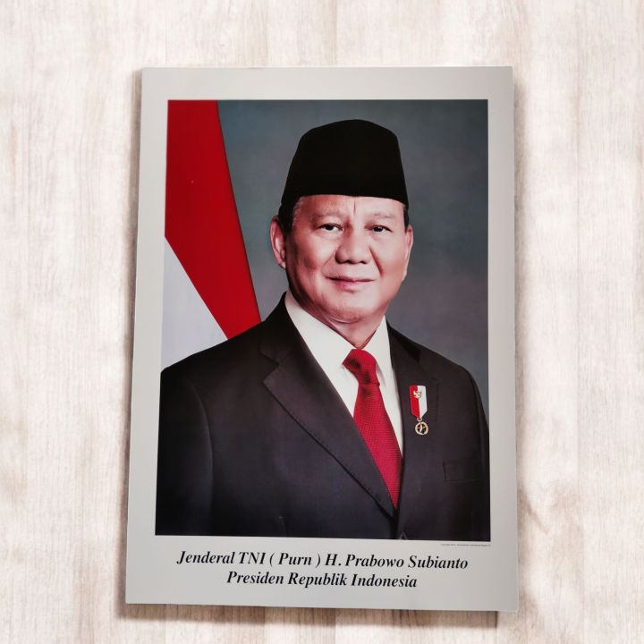 Poster Foto Presiden Dan Wakil Presiden Terpilih 2024 | Lazada Indonesia