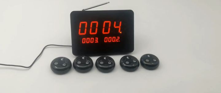 Restaurant Table Buzzer Pager Calling System Wireless Waiter Calling ...