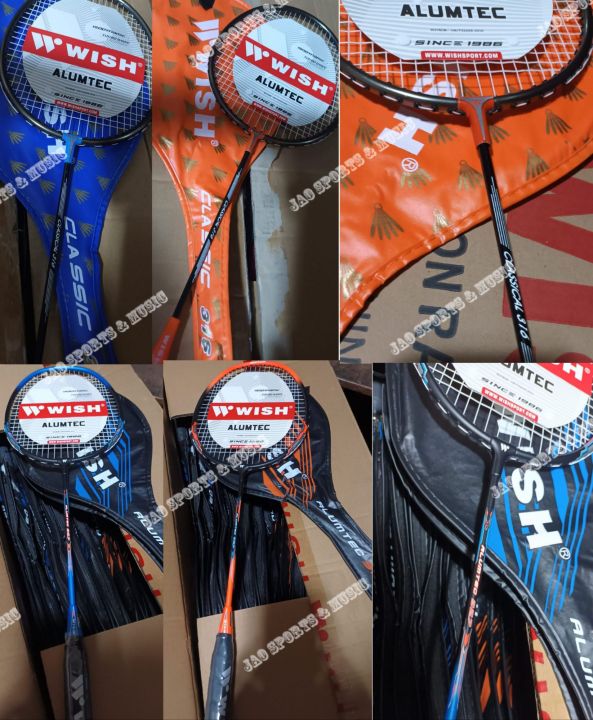 WISH BADMINTON RACKET ALUMTEC 3 SERIES | Lazada PH