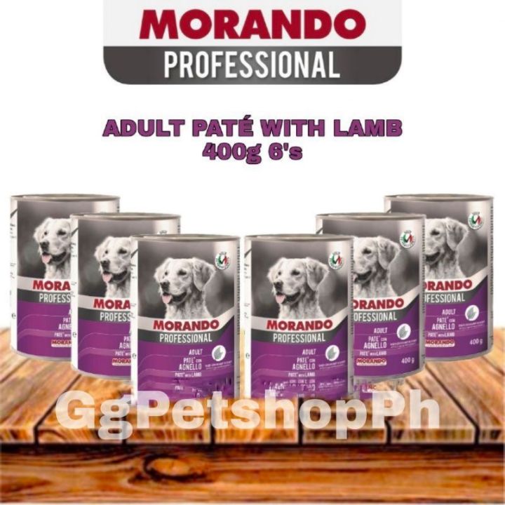 Morando Professional Adult Wet Dog Food in Can 6pcs. | Lazada PH