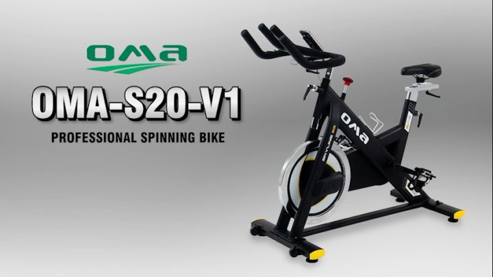 OMA-S20-V1 ตัวโชว์ราคาพิเศษ Display จักรยานออกกำลังกาย จักรยานบริหาร Spin Bike Flywheel 20 kg ...