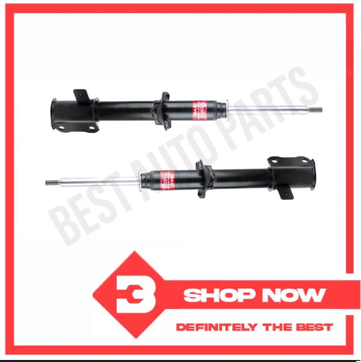 KYB 2pcs Front Left and Right Shock Absorber for Mitsubishi pajero Jr ...