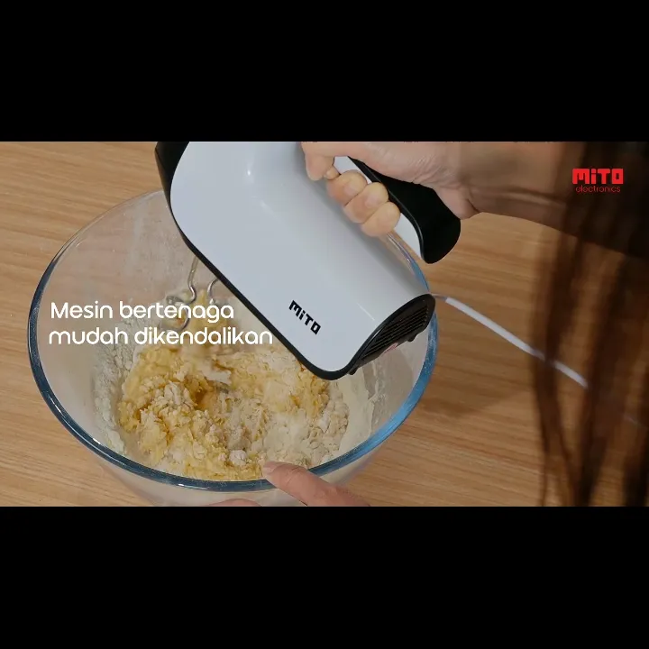 Hand Mixer MX10 – 5 Speed Turbo, Motor Kuat dan Stabil, Hemat Listrik ...