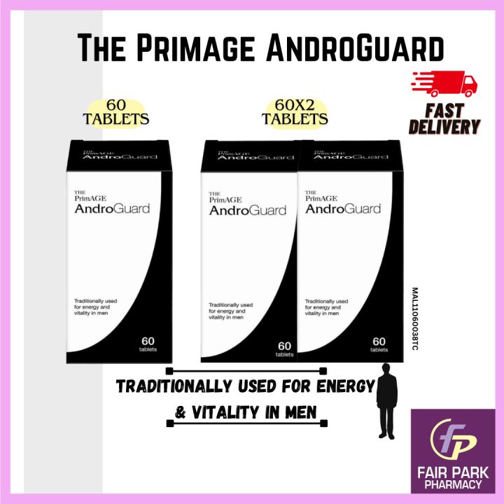 FPpharmacy The PrimAge AndroGuard 60's/ 60'sx2 (Exp 11/2025) | Lazada