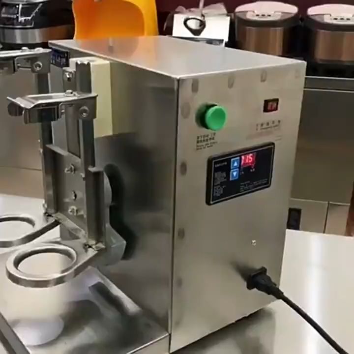 ZZUOM Full-Automatic 2 Shaker Stainless Steel Milk Tea Shaker Machine ...