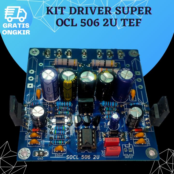Kit Driver Power Amplifier Super OCL 506 2u doble layer | Lazada Indonesia
