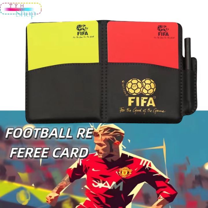 REFEREE CARD Football Soccer Futsal FIFA Red Yellow Card Football BUKU ...