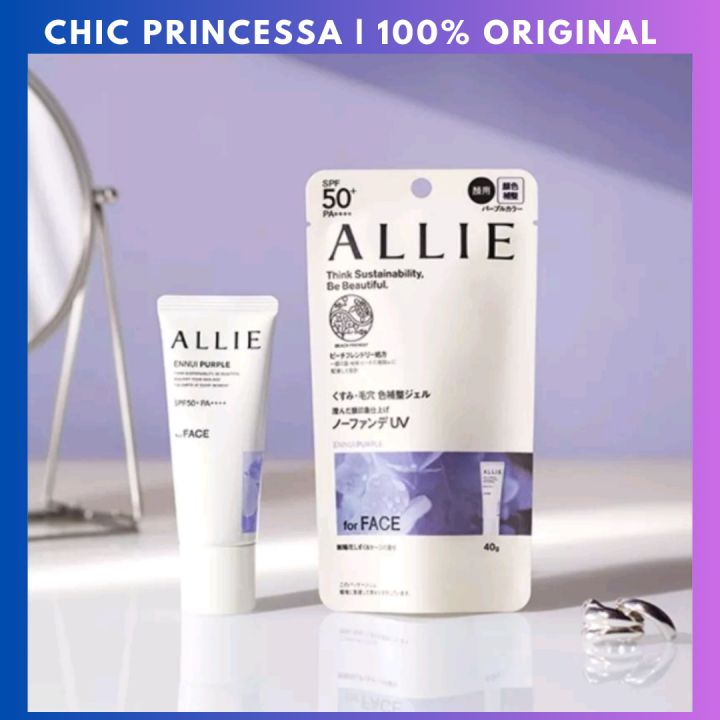 KANEBO Allie UV Sunscreen Color Tuning Ennui Purple 40gr | Lazada Indonesia