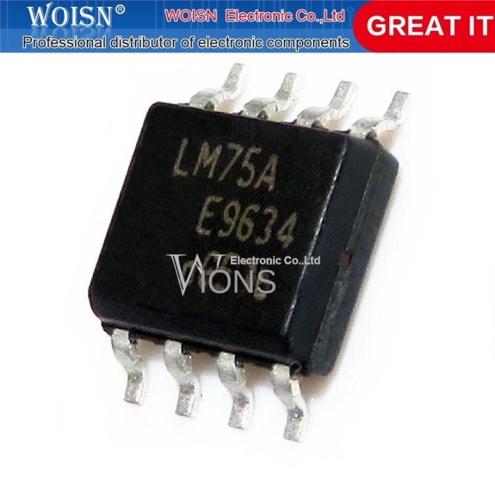 10PCS Chipset LM75CIM3 LM75A LM75AD LM75 SOP-8 | Lazada PH