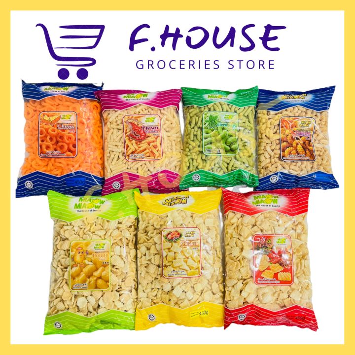 MIAOW MIAOW SNACKS 500g (Assorted Flavor) | Lazada