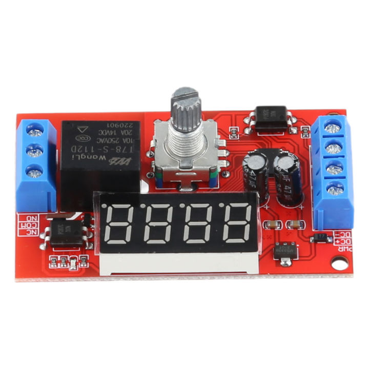 Trigger Delay Switching Relay Module Adjustable Time-Delayed Trigger ...