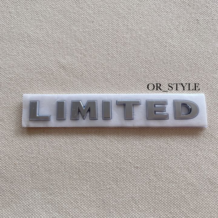 โลโก้ LIMITED ตัวอักษรแยก ขนาด 13.5x1.7cm | Lazada.co.th