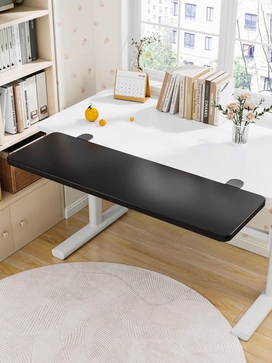 Adjustable Angle Computer Desk Extension Board Long Folding Table Top ...