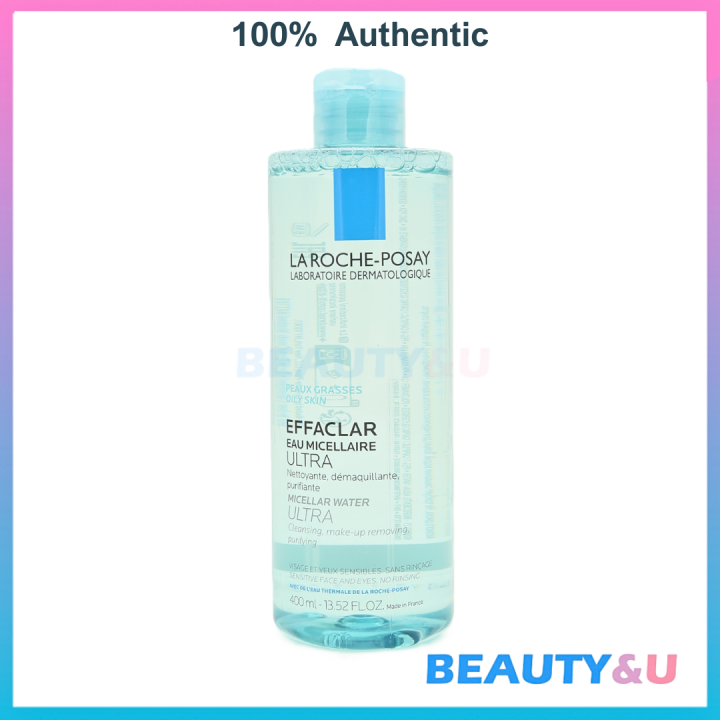 LA ROCHE POSAY Effaclar Ultra Micellar Water 400ml | Lazada Singapore