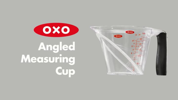 OXO ถ้วยตวง 500ML l OXO GG Angled Measuring Cup 500 ML.ทำจากพลาสติกใส ทนความร้อนได้ถึง 100 องศา ...