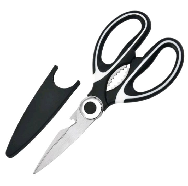 GUNTING DAPUR POTONG AYAM/IKAN/SAYUR SERBAGUNA (HITAM) | Lazada Indonesia