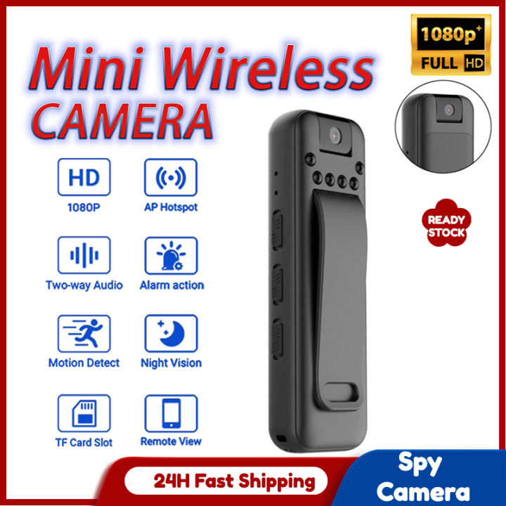 Spy camera Mini wireless night vision small policial body cam micro ...