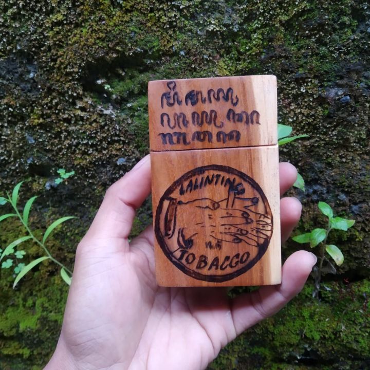 kotak rokok custom,bahan kayu jati Jawa..design gambar bisa request ...