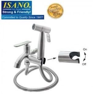 ISANO 1000TB STAINLESS STEEL TWO WAY TAP WITH HAND BIDET SET | Lazada