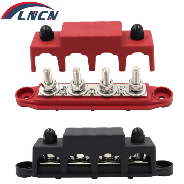 12V 250A Positive Negative M8 M10 Bus Bar Terminal Battery Power ... 12V 250A Positive Negative M8 M10 Bus Bar Terminal Battery Power ...