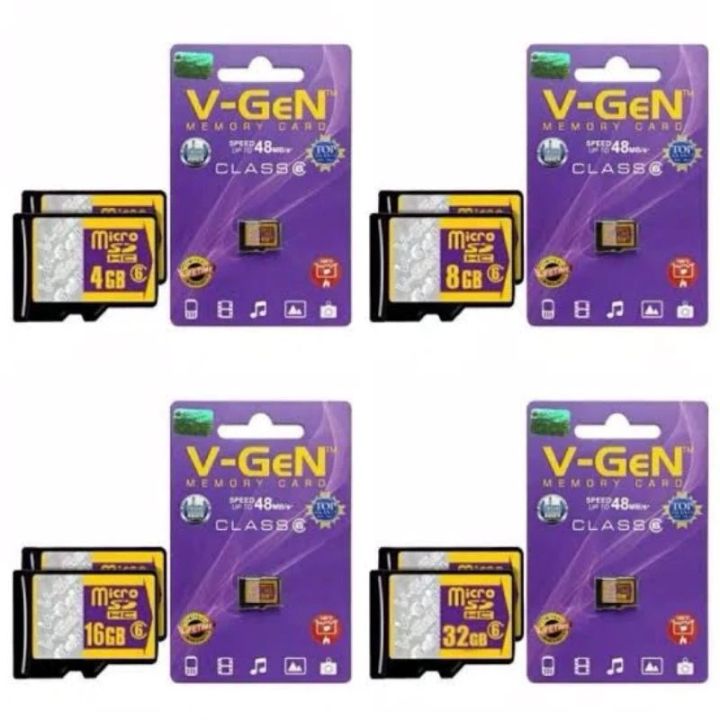 Memory Micro SD V-Gen / Memory Class 6 Original V-Gen | Lazada Indonesia