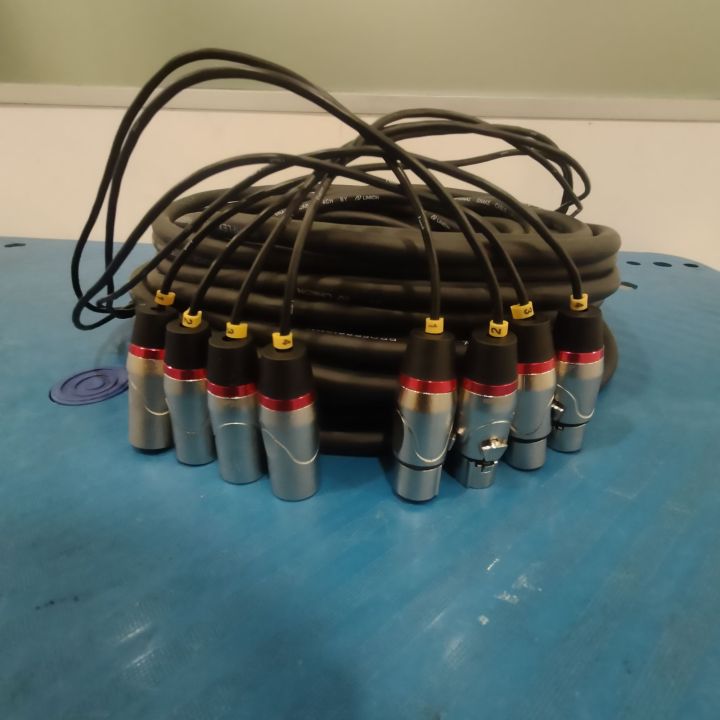 Kabel snake 4ch jack SPL AUDIO female to male 15 meter | Lazada Indonesia