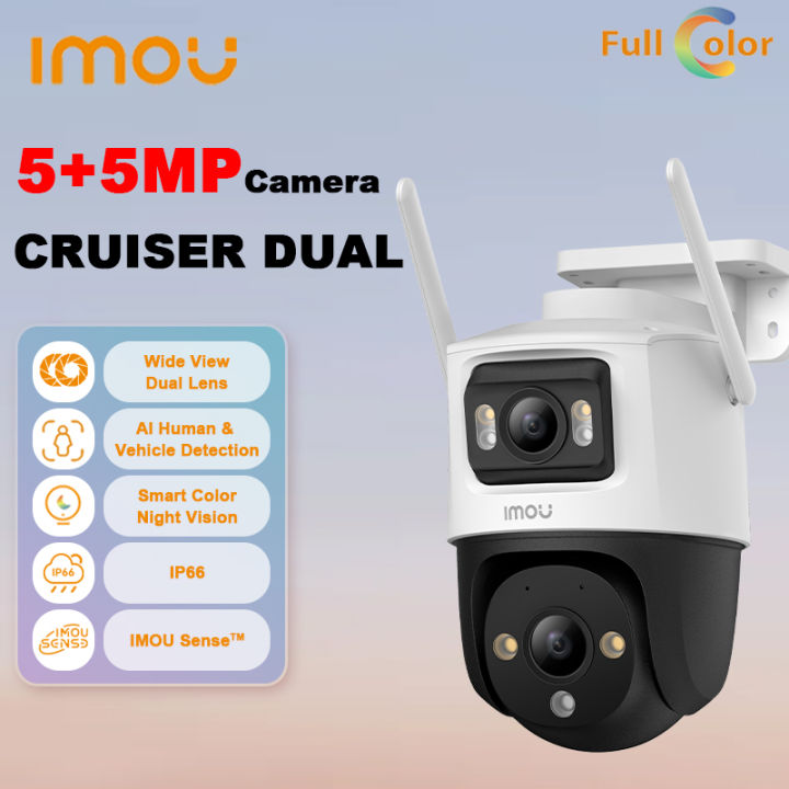 IMOU Cruiser Dual 10MP Two lens resolution total Wi-Fi Connection Smart ...