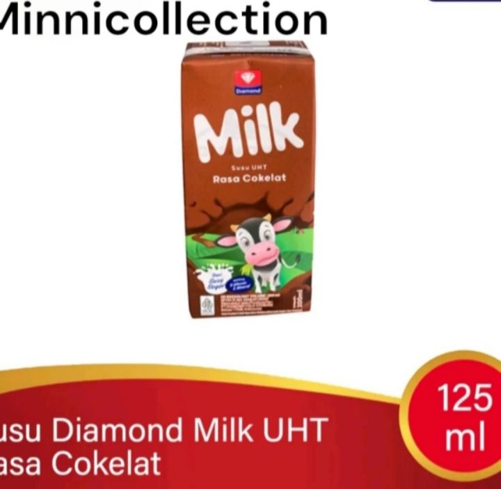 UHT Milk Diamond - cokelat milk 125 ml | Lazada Indonesia