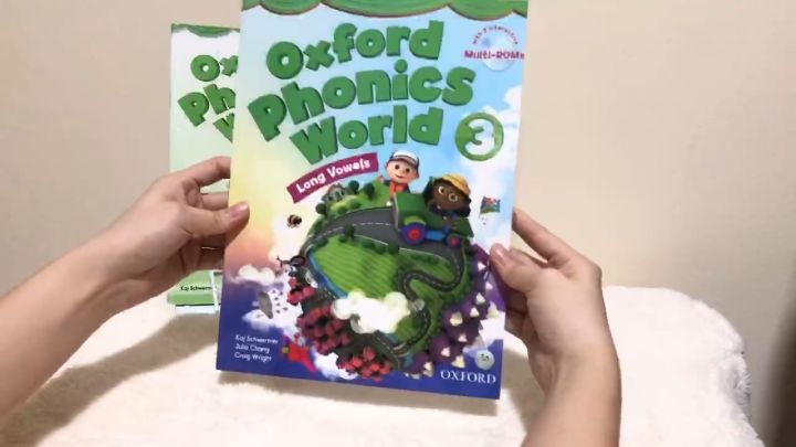 Oxford Phonics World 5 Reading Books + 5 Workbooks Set Educational Toys ...