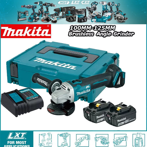 Kamolee DGA404/DGA504 18V 100&125mm Brushless Rechargeable Electric ...