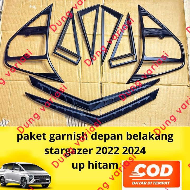 paket garnish depan belakang stargazer hitam 2022,2024 up | Lazada ...