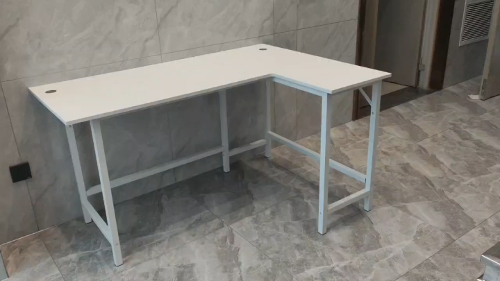 Furniture hypermarket L shaped table for computer Computer Table L ...